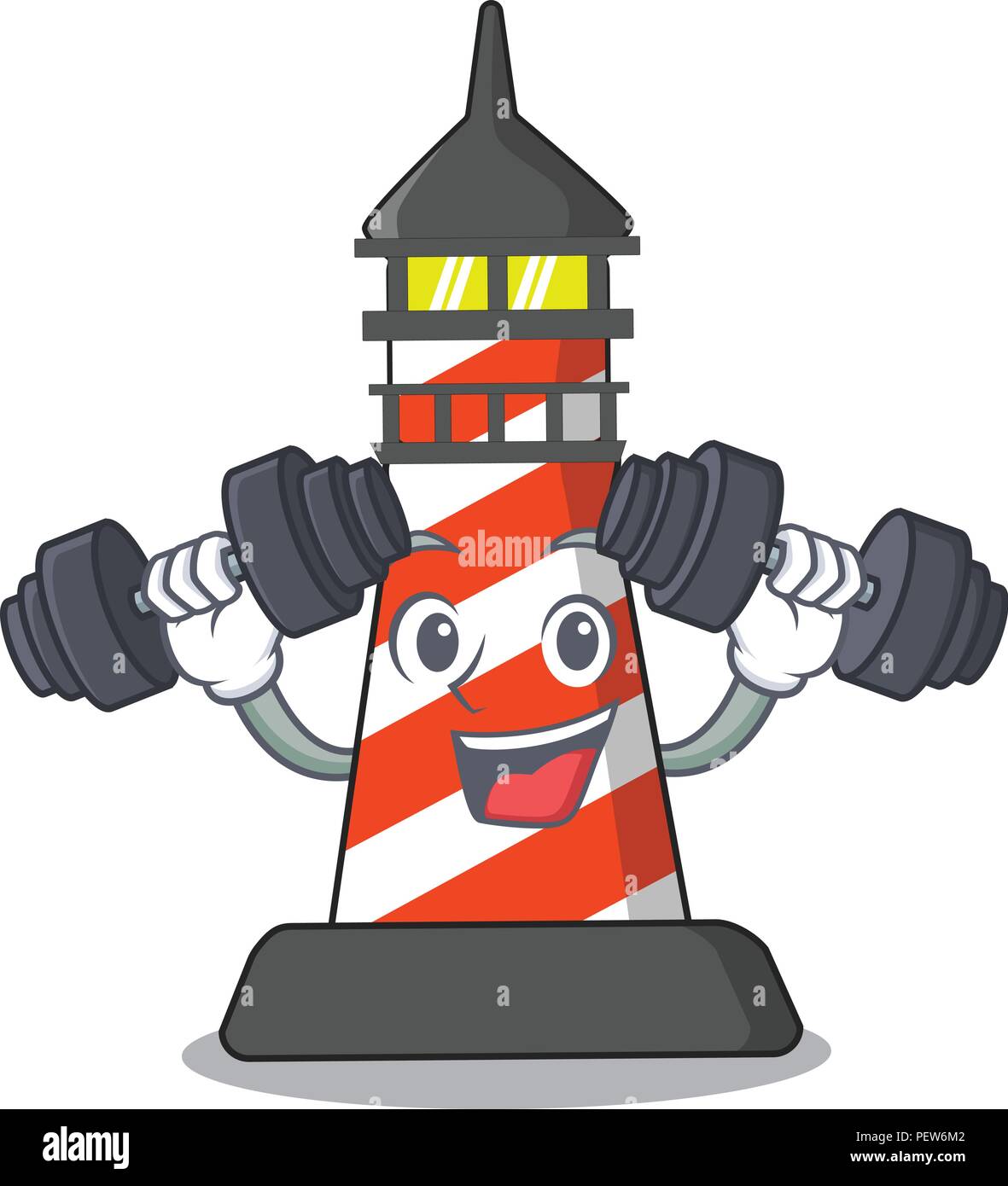 Strong lighthouse Stock Vector Images - Alamy
