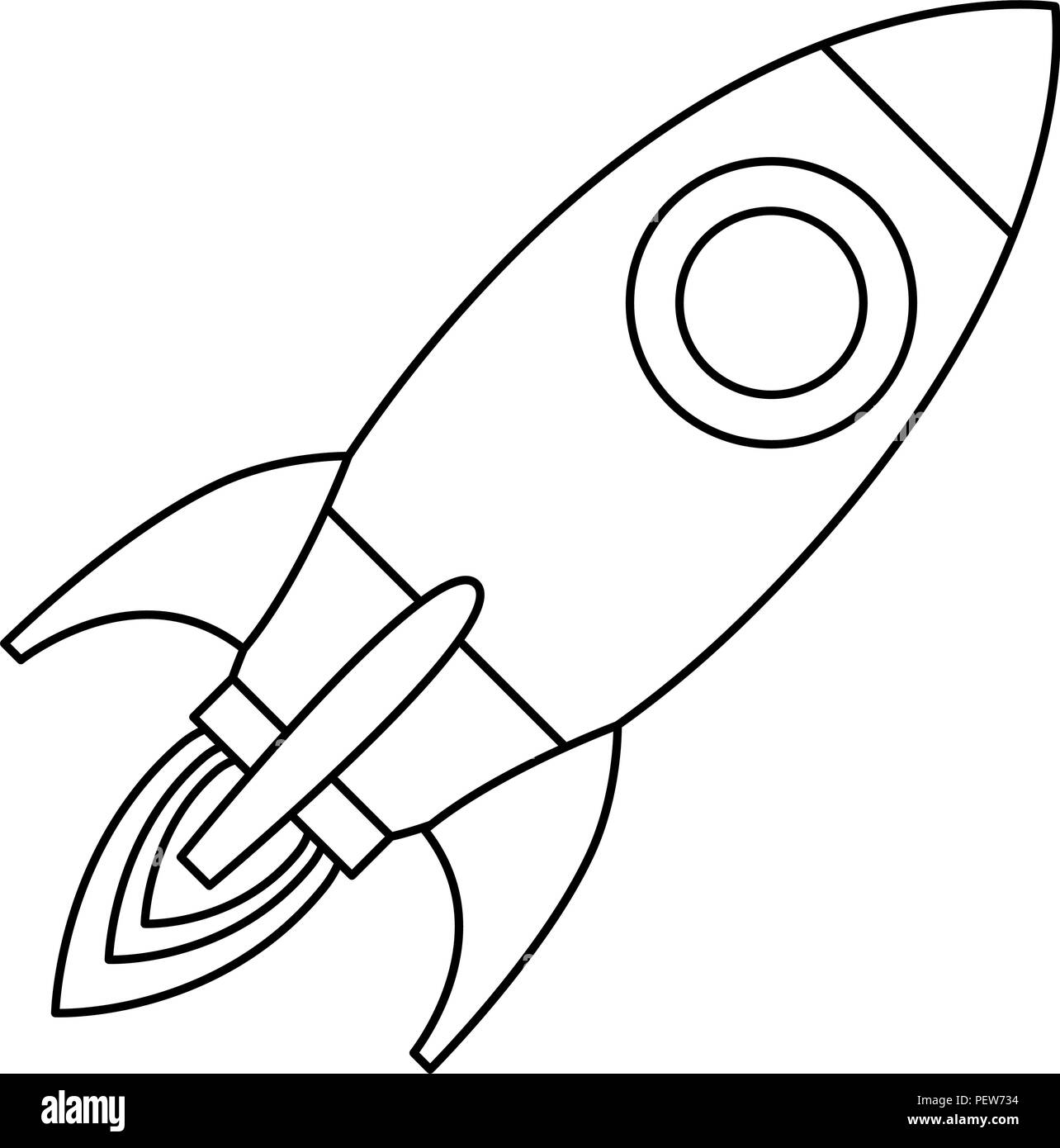 rocket start up icon Stock Vector Image & Art - Alamy