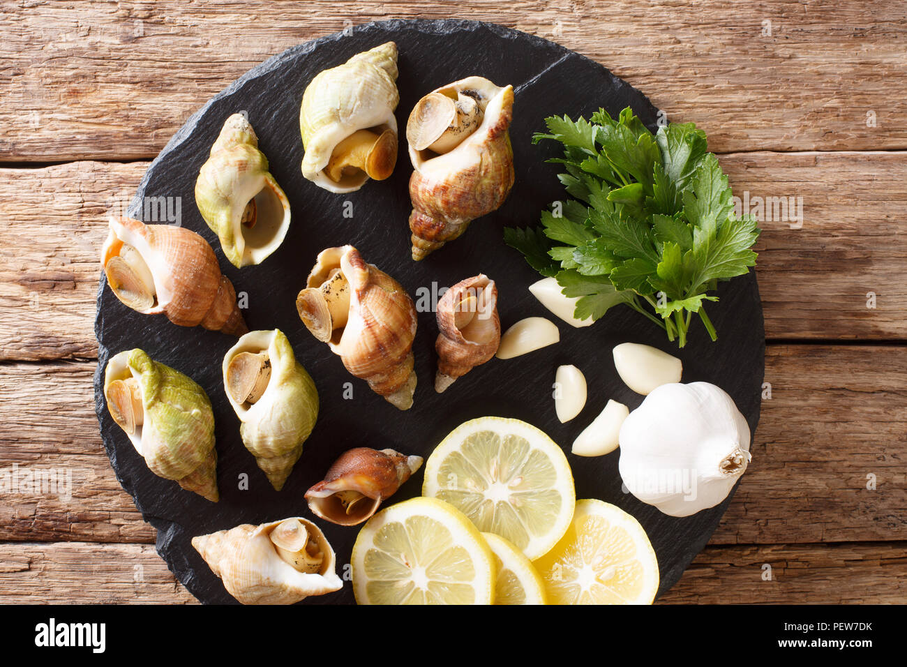 Edible sea snails hi-res stock photography and images - Alamy
