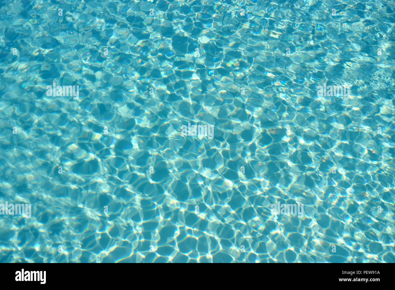 Swimming pool water surface abstract background Stock Photo - Alamy