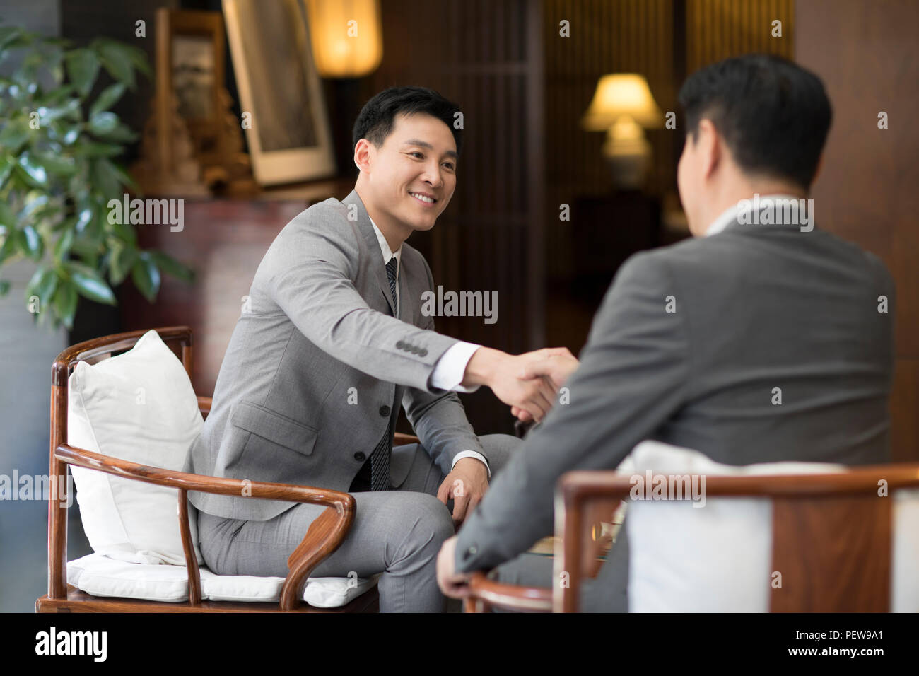 Gentlemens agreement hi-res stock photography and images - Alamy