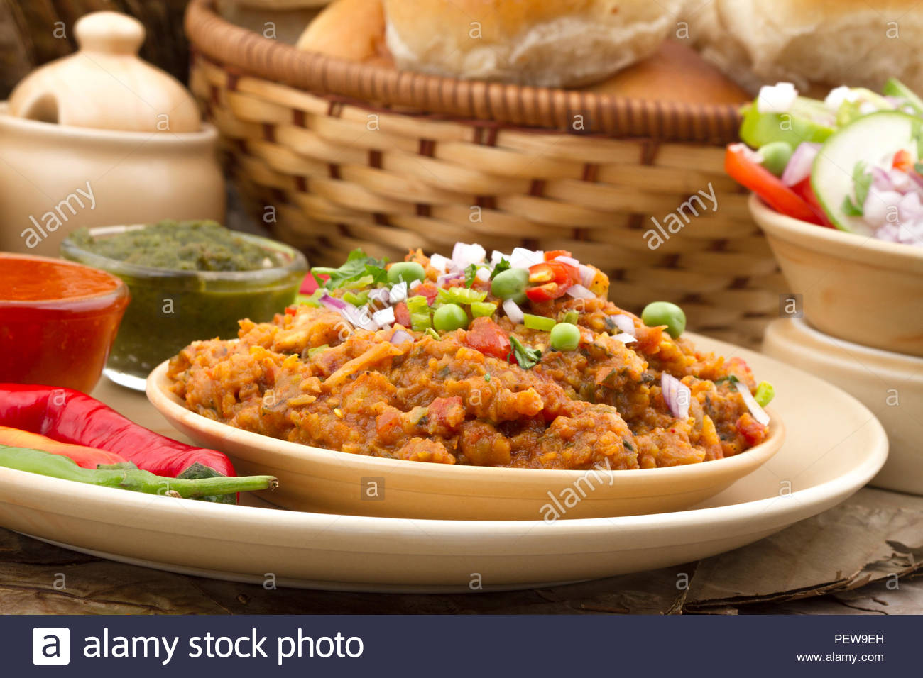 Pao Bhaji High Resolution Stock Photography and Images - Alamy