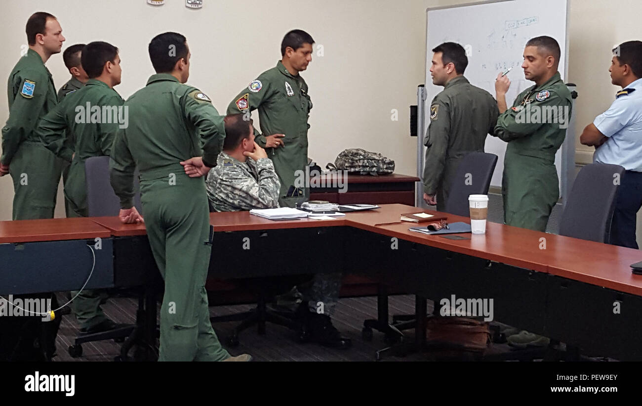 U.S. Air Force Lt. Col. Alfredo Rivera, 612th Air and Space Operations ...