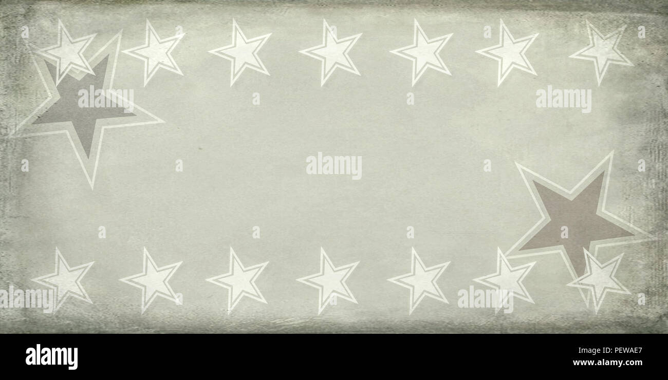 red blue outlined stars on a colored surface - geometric shapes ...