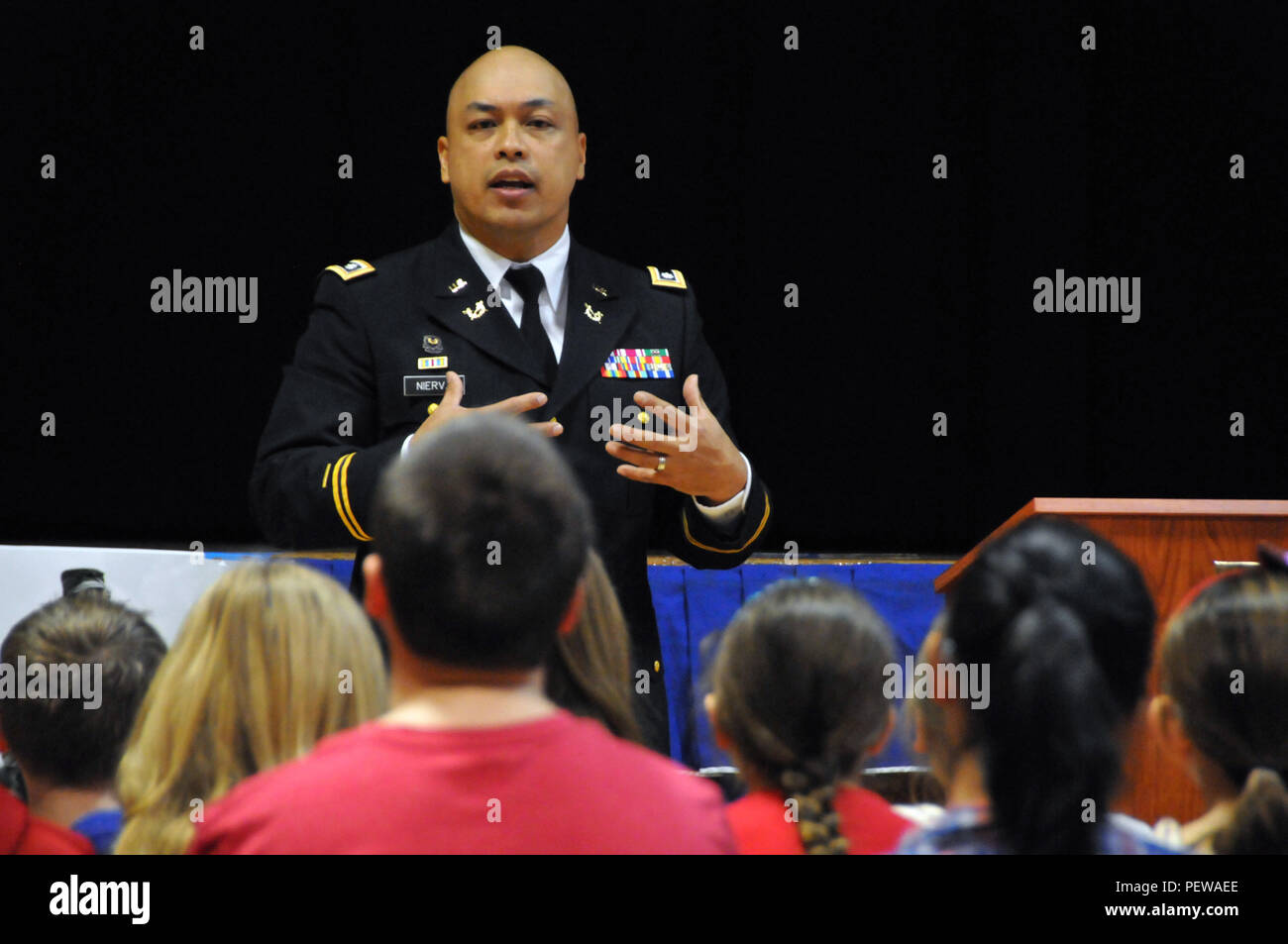 Lt. Col. Julian R. Nierva, deputy staff judge advocate for the U.S ...