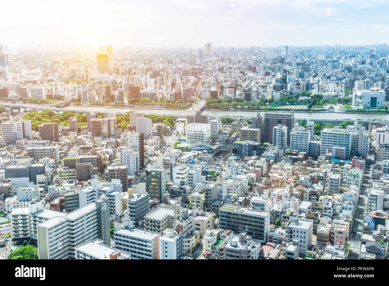 Asia Business concept for real estate and corporate construction ...