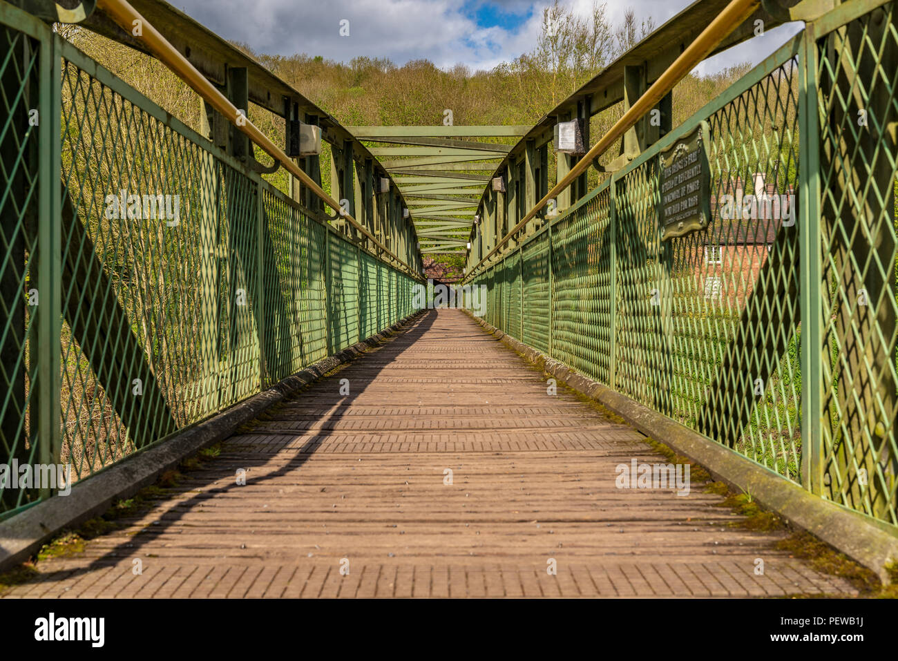 Jackfield and coalport memorial bridge hi-res stock photography and ...