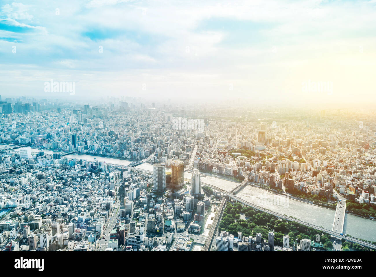 Asia Business concept for real estate and corporate construction ...