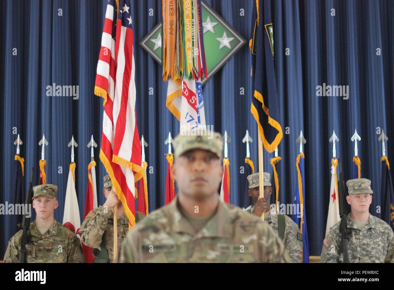 Command Sgt. Maj. Harold E. Dunn IV, Command Sergeant Major 20th CBRNE Command relinquishes ...