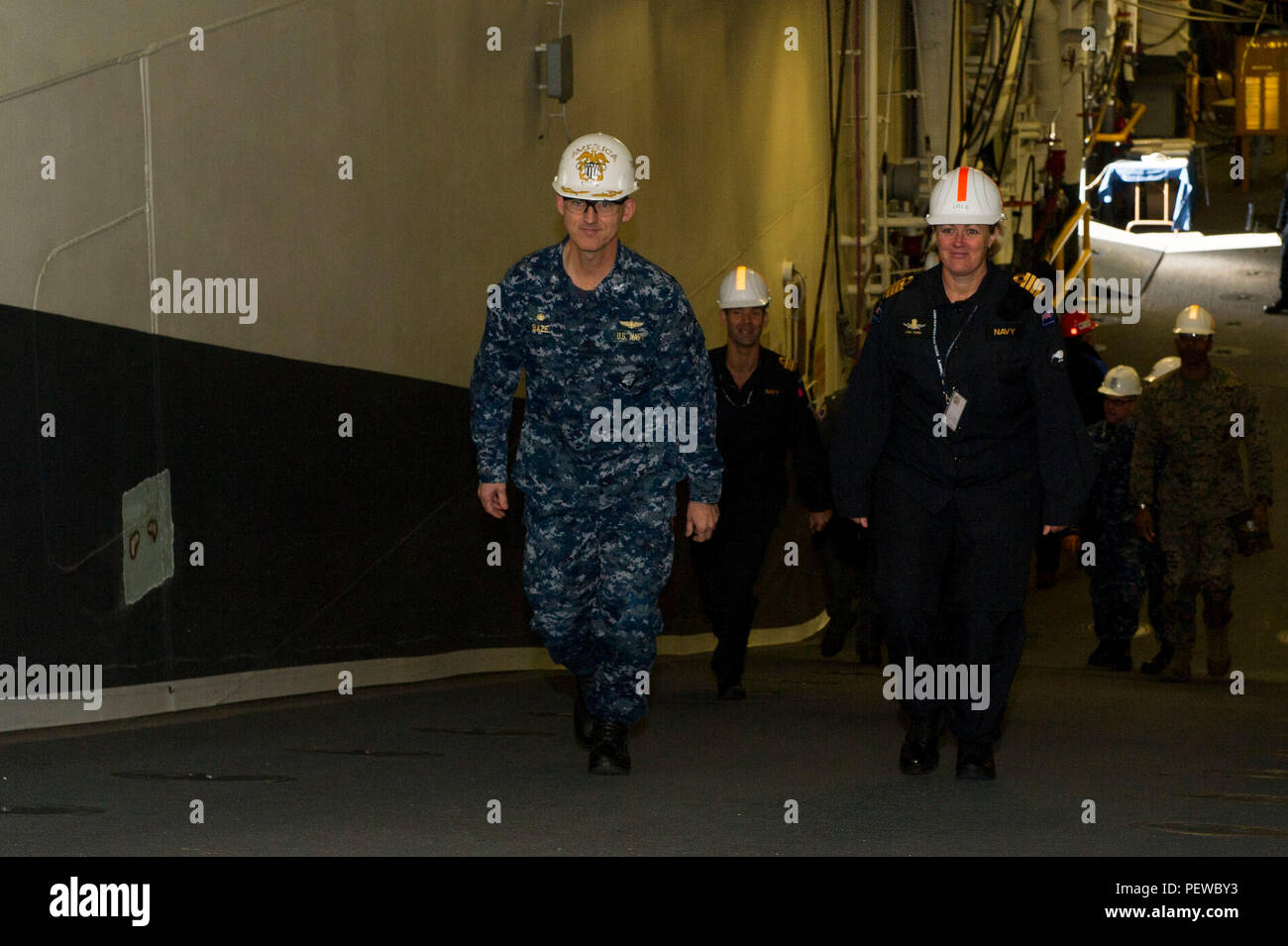 160204-N-VR008-054 SAN DIEGO (Feb. 4, 2016) – Capt. Michael W. Baze ...