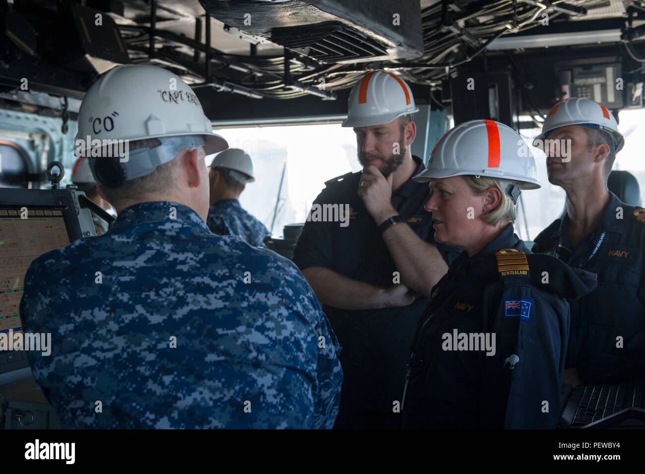 160204-N-VR008-051 SAN DIEGO (Feb. 4, 2016) – Capt. Michael W. Baze ...