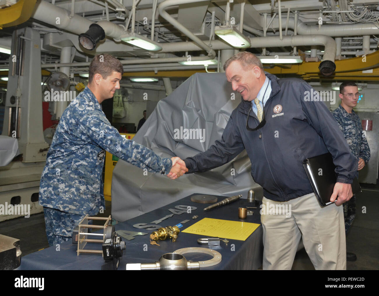 160201-N-YM720-019 POLARIS POINT, Guam (February 1, 2016) Retired ...
