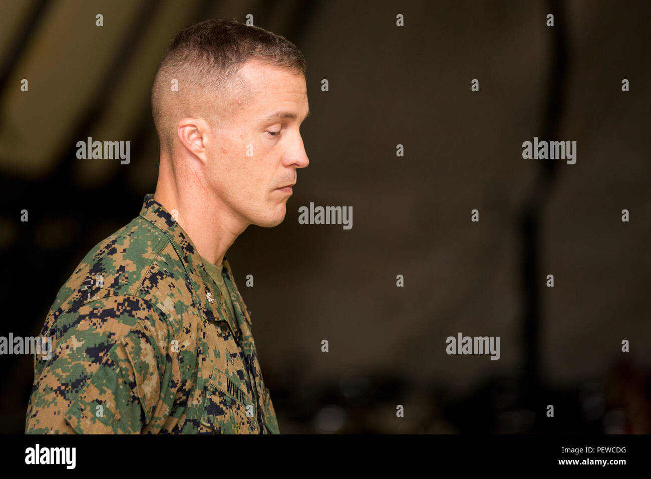 U.S. Marine Corps Col. Steven White, a current operations officer with ...