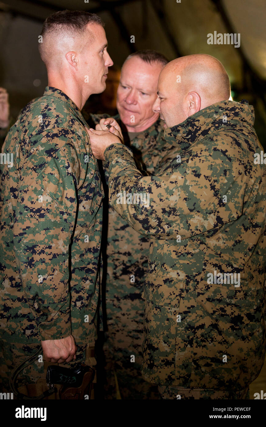U.S. Marine Corps Col. Steven White, a current operations officer with ...