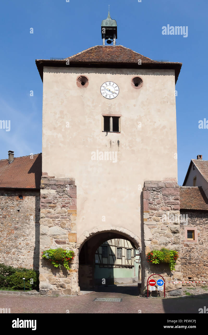 France Alsace Clock Tower
