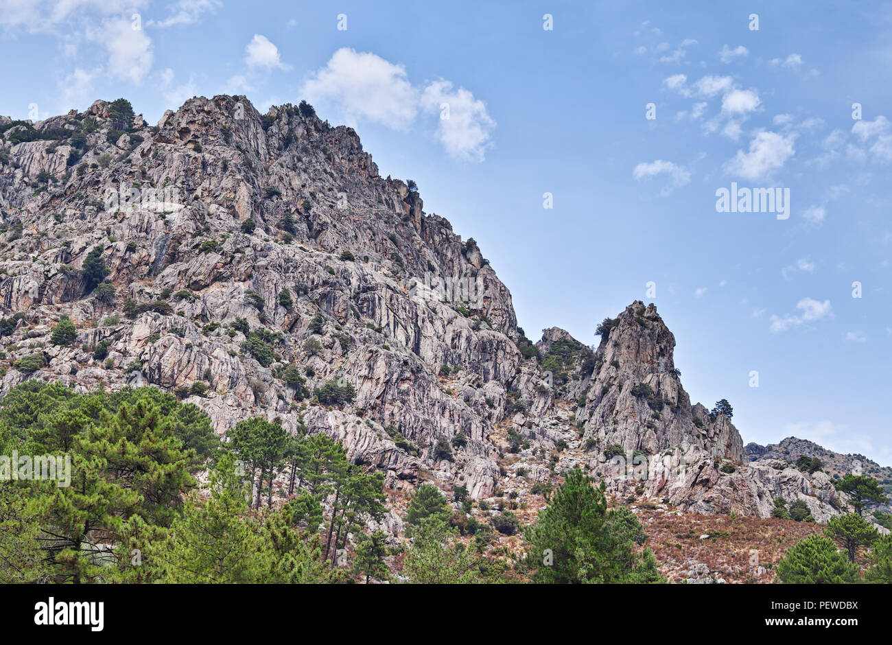 Corsica landscapes France Europe Stock Photo - Alamy