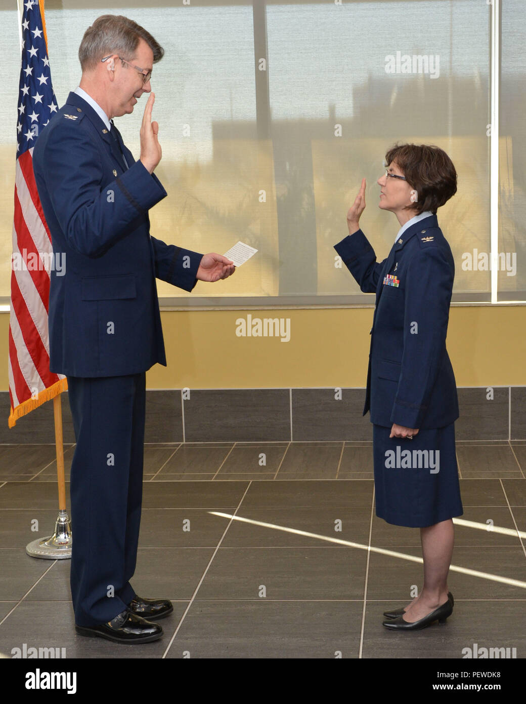 The 155th Air Refueling Wing Commander, Col. Bob Stevenson, recognizes ...