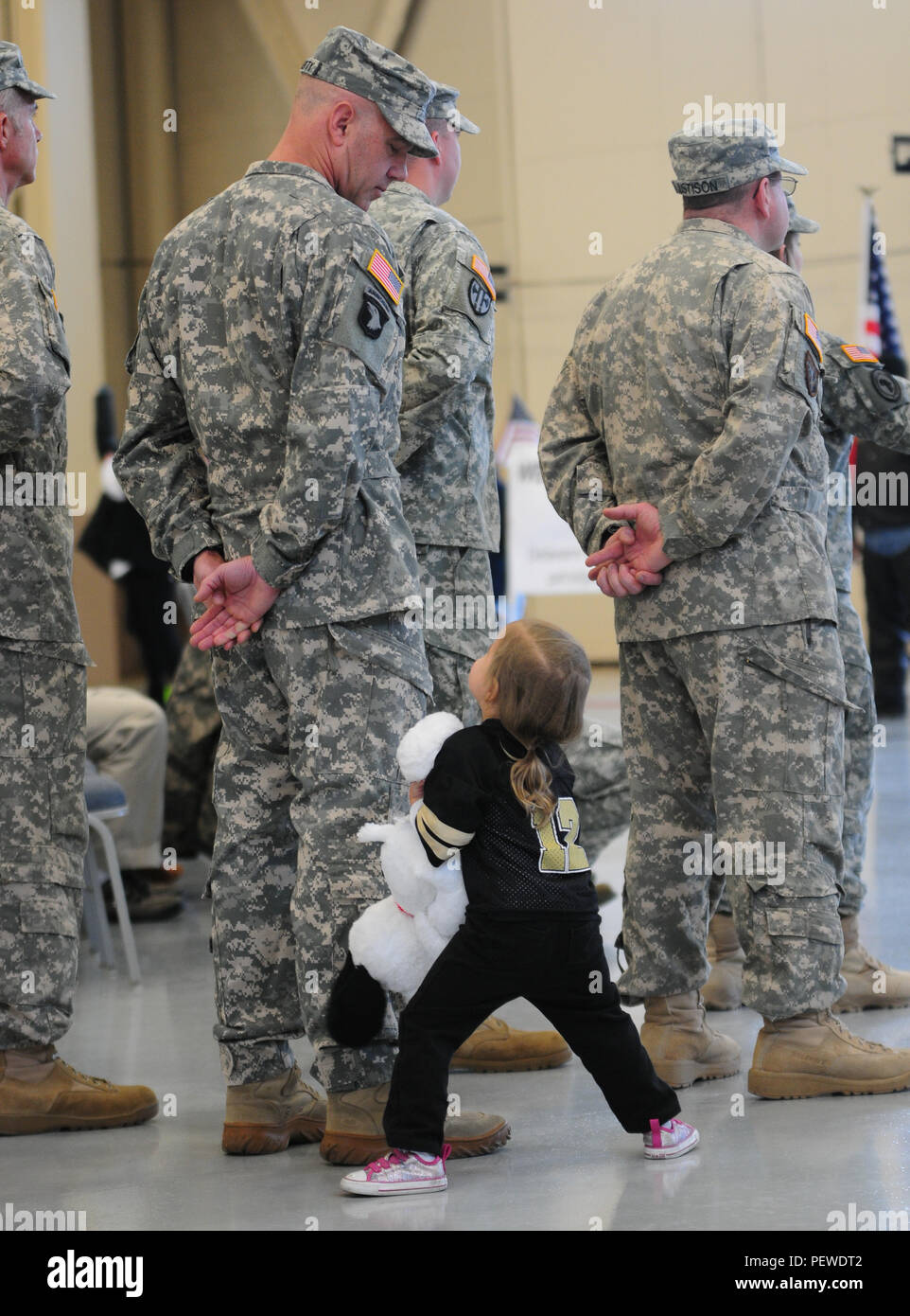 U.S. Army Chief Warrant Officer 5 Dane Dougherty's daughter, Autumn 3 ...