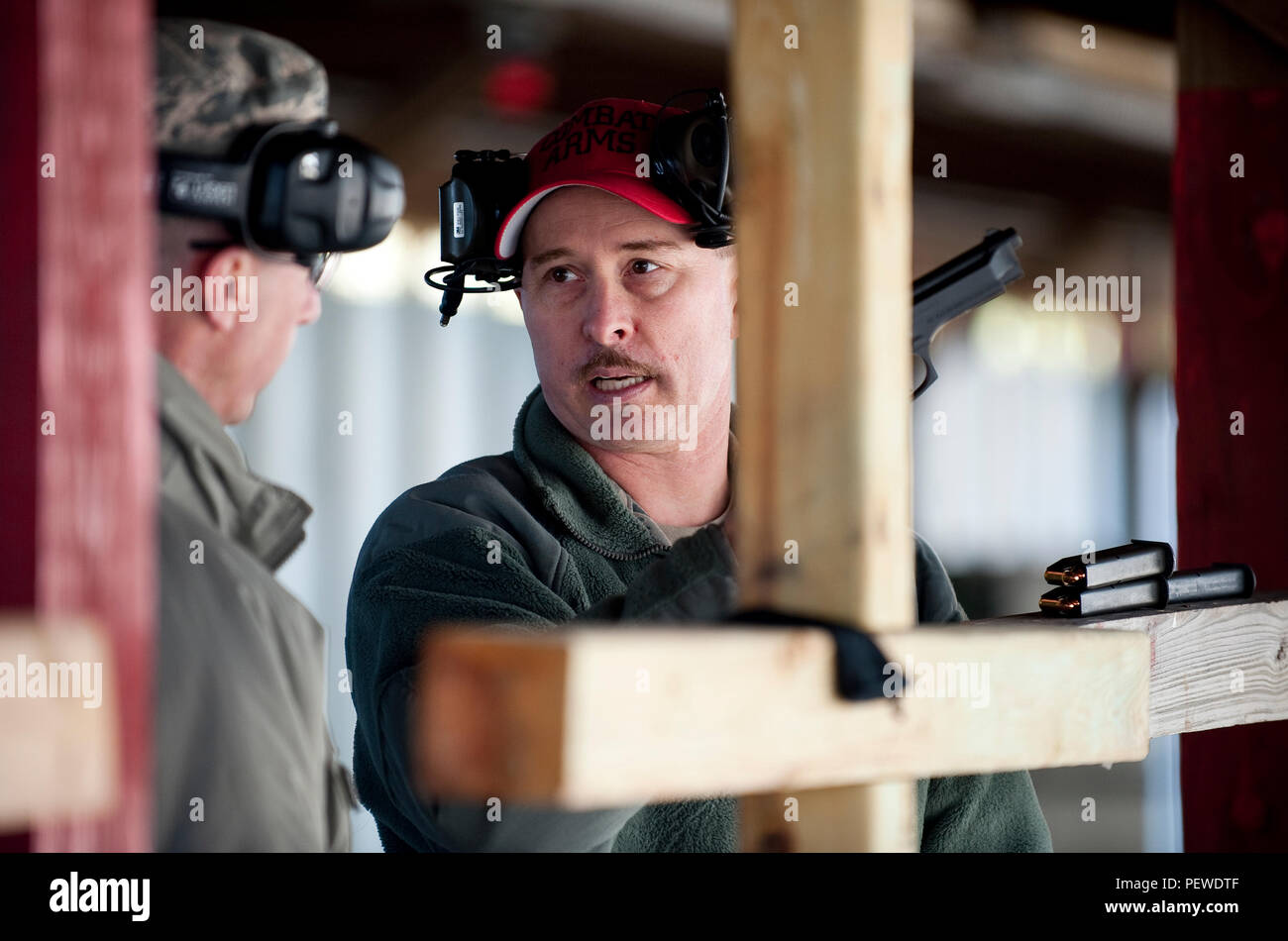 Tech. Sgt. James R. LeGault, 122nd Security Forces CATM NCO in charge ...