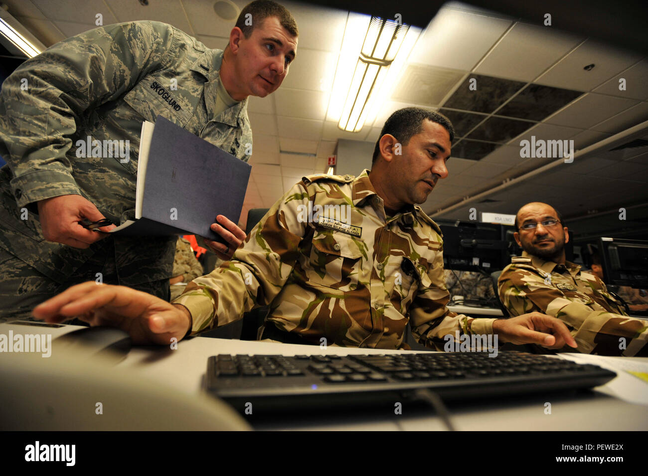 Combined air operations centers hi-res stock photography and images - Alamy