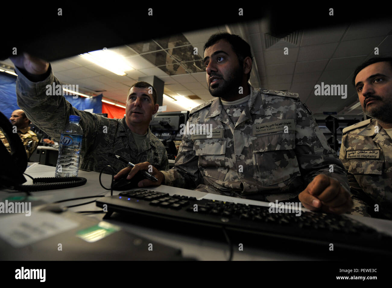 Combined air operations centers hi-res stock photography and images - Alamy