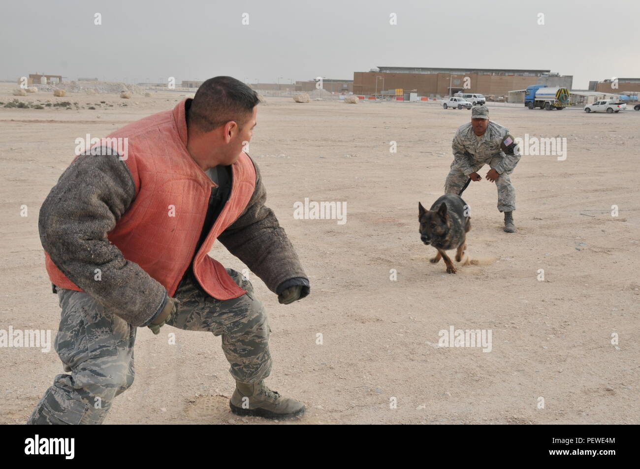 Tech. Sgt. Max Soto (left), 379th Expeditionary Security Forces ...