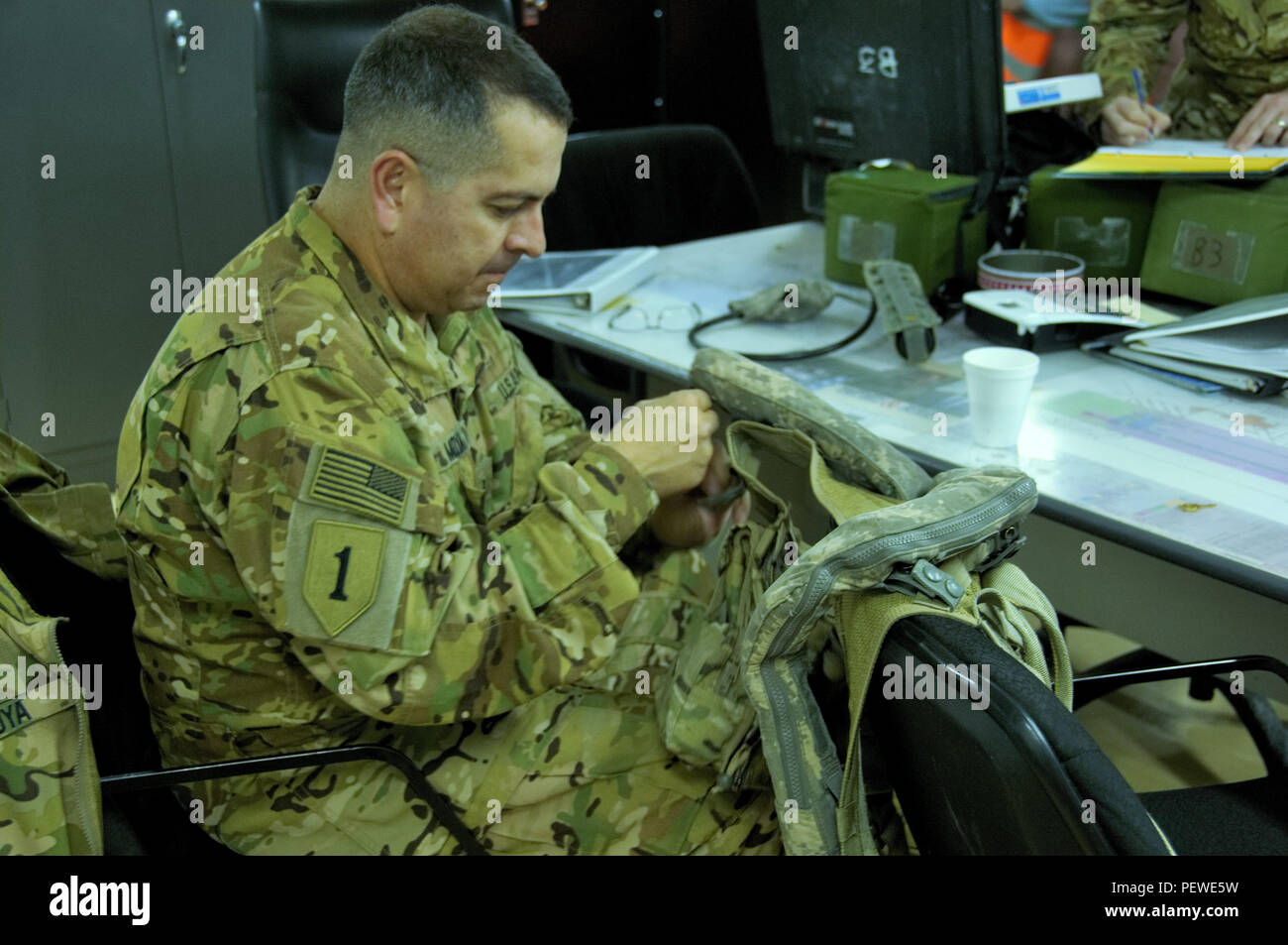 California Army National Guard Chief Warrant Officer Glenn Moya ...