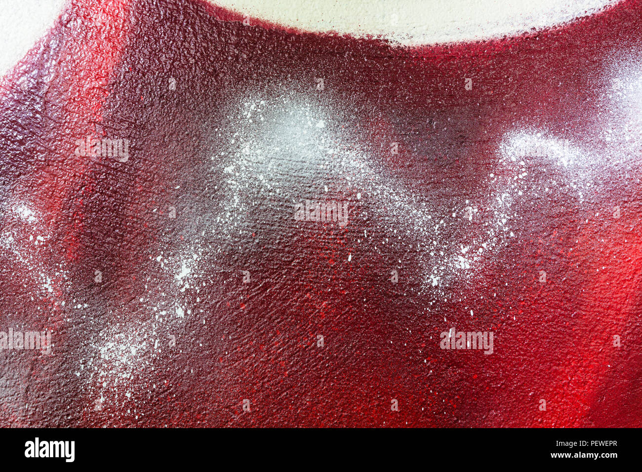 Graffiti spray paint splash on concrete wall Stock Photo - Alamy