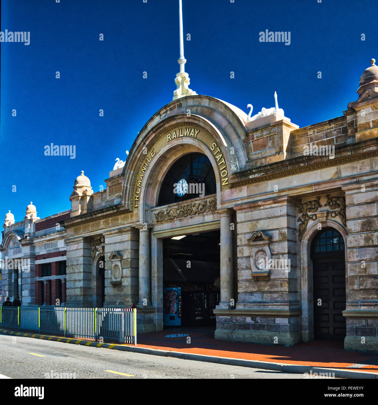 Perth railway station train hi-res stock photography and images - Alamy