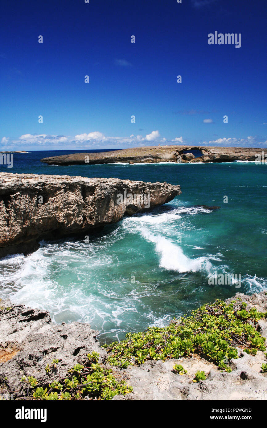 Rocky shore, Laie Point, North Shore, Oahu, Hawaii Stock Photo - Alamy