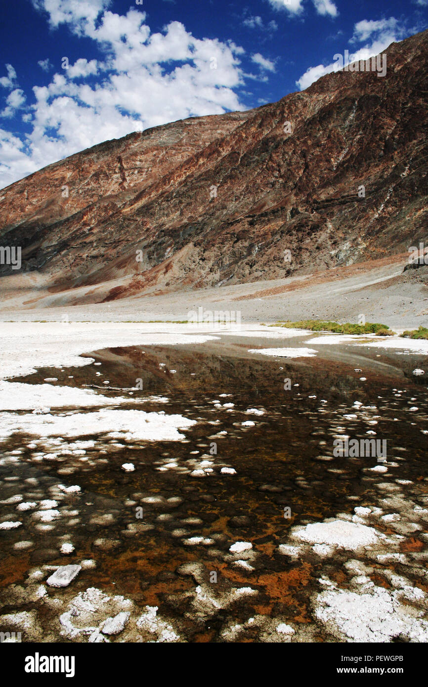 Geology of Death Valley National Park, Death Valley, California, USA ...