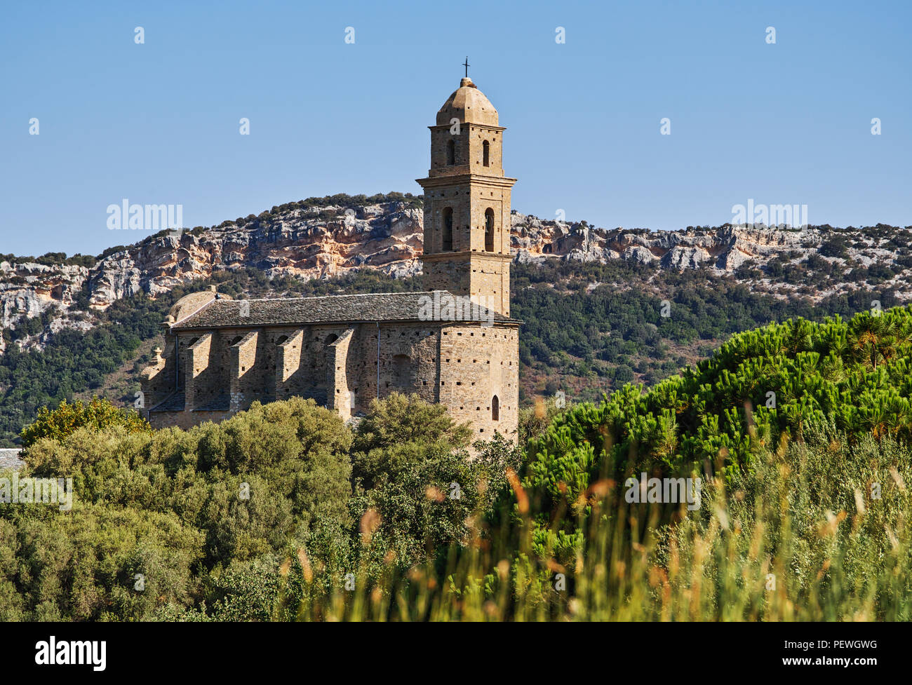 Corsica landscapes France Europe Stock Photo - Alamy
