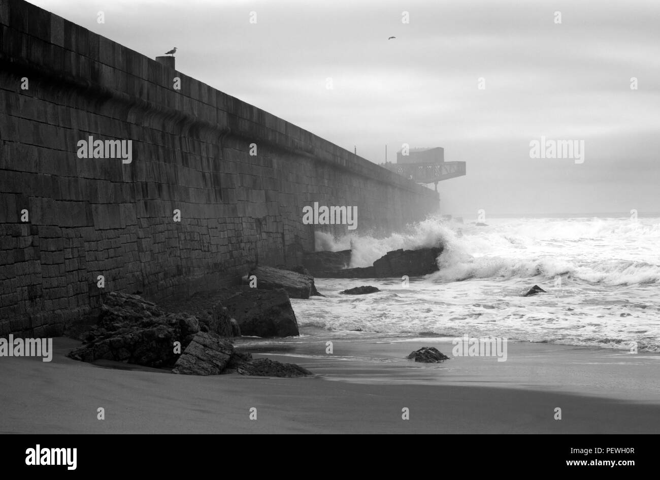 Sand protection spray Black and White Stock Photos & Images - Alamy