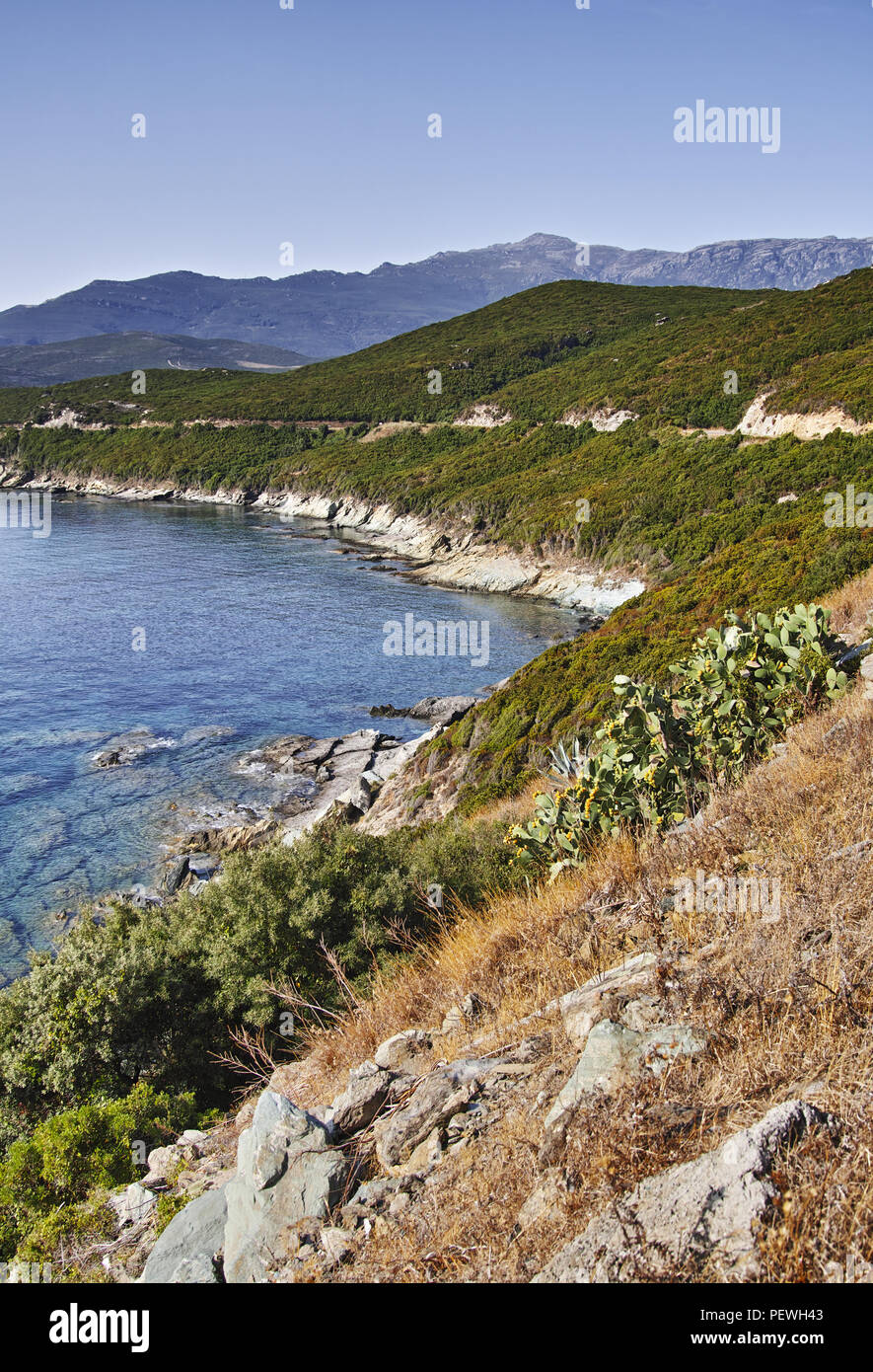 Corsica landscapes France Europe Stock Photo - Alamy