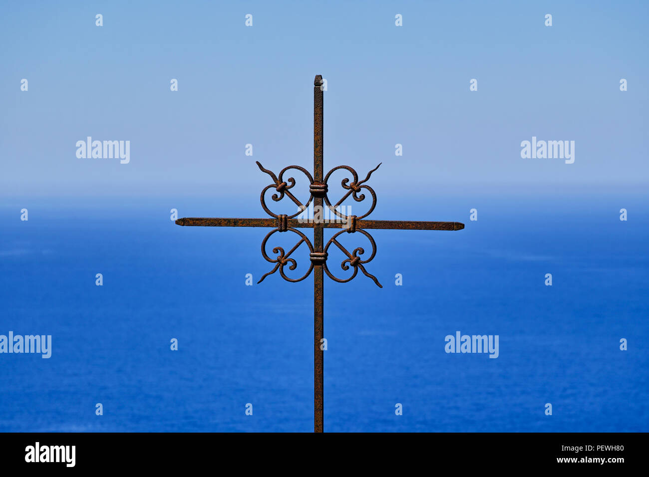 cross and sea Stock Photo - Alamy