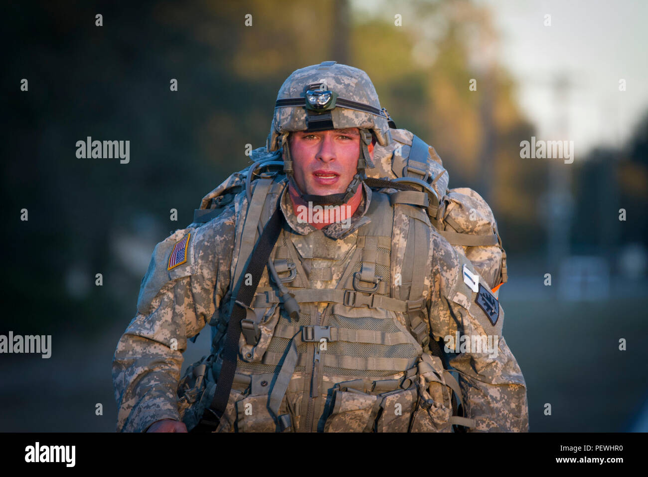 Sgt. John Bullough, from Baltimore, assigned to the 400th Military ...