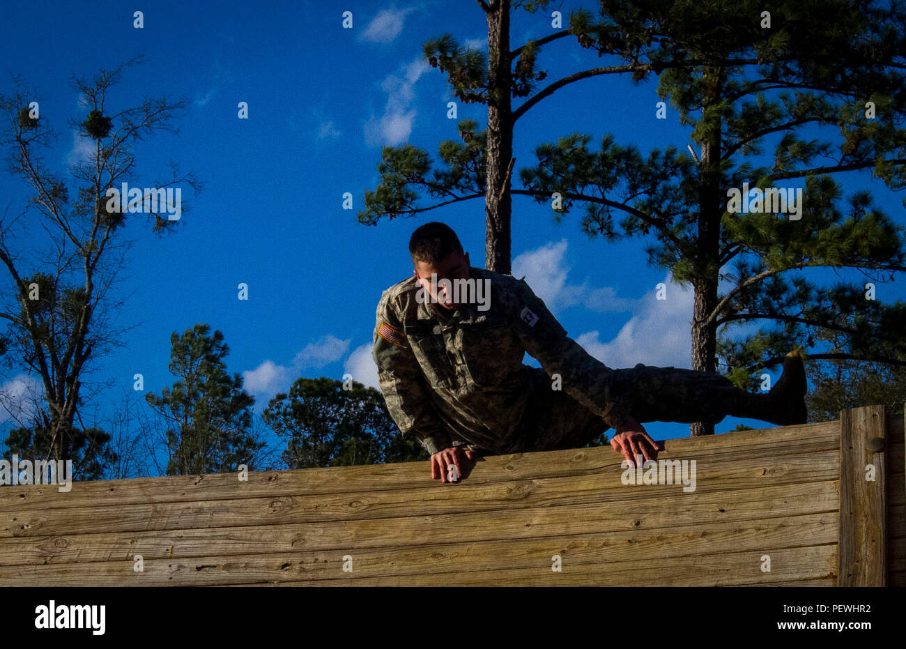 Spc. Alexander Cranick, with the 384th Military Police Battalion, from ...