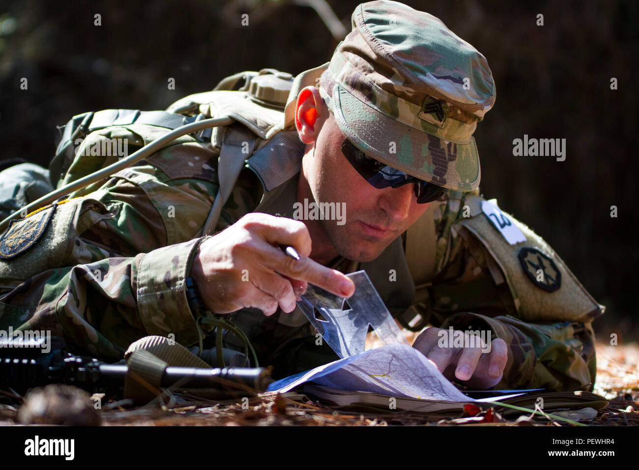Sgt. Joseph Oneto, a military police officer with the 724th Military ...