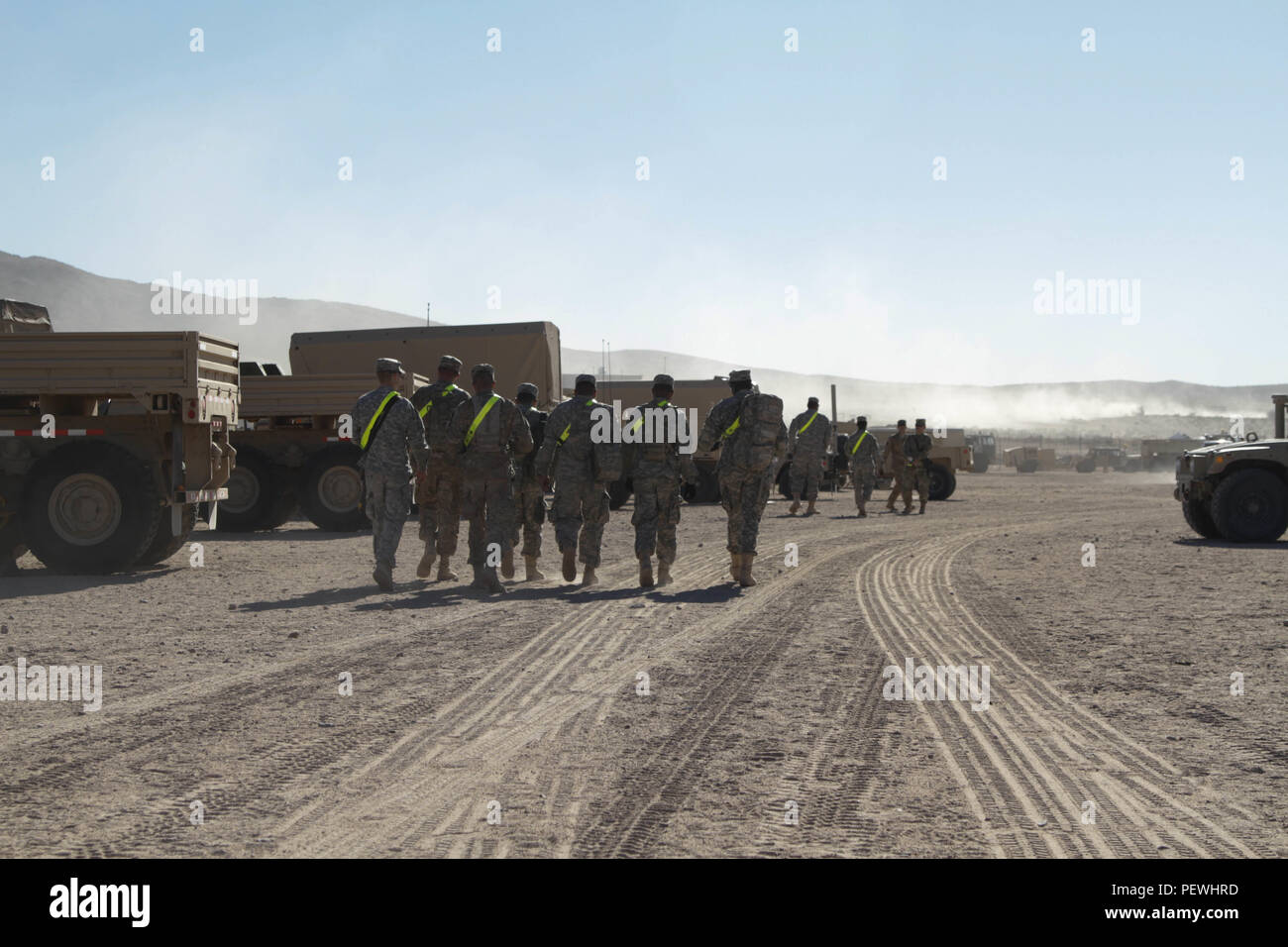 Rotational unit bivouac area hi-res stock photography and images - Alamy