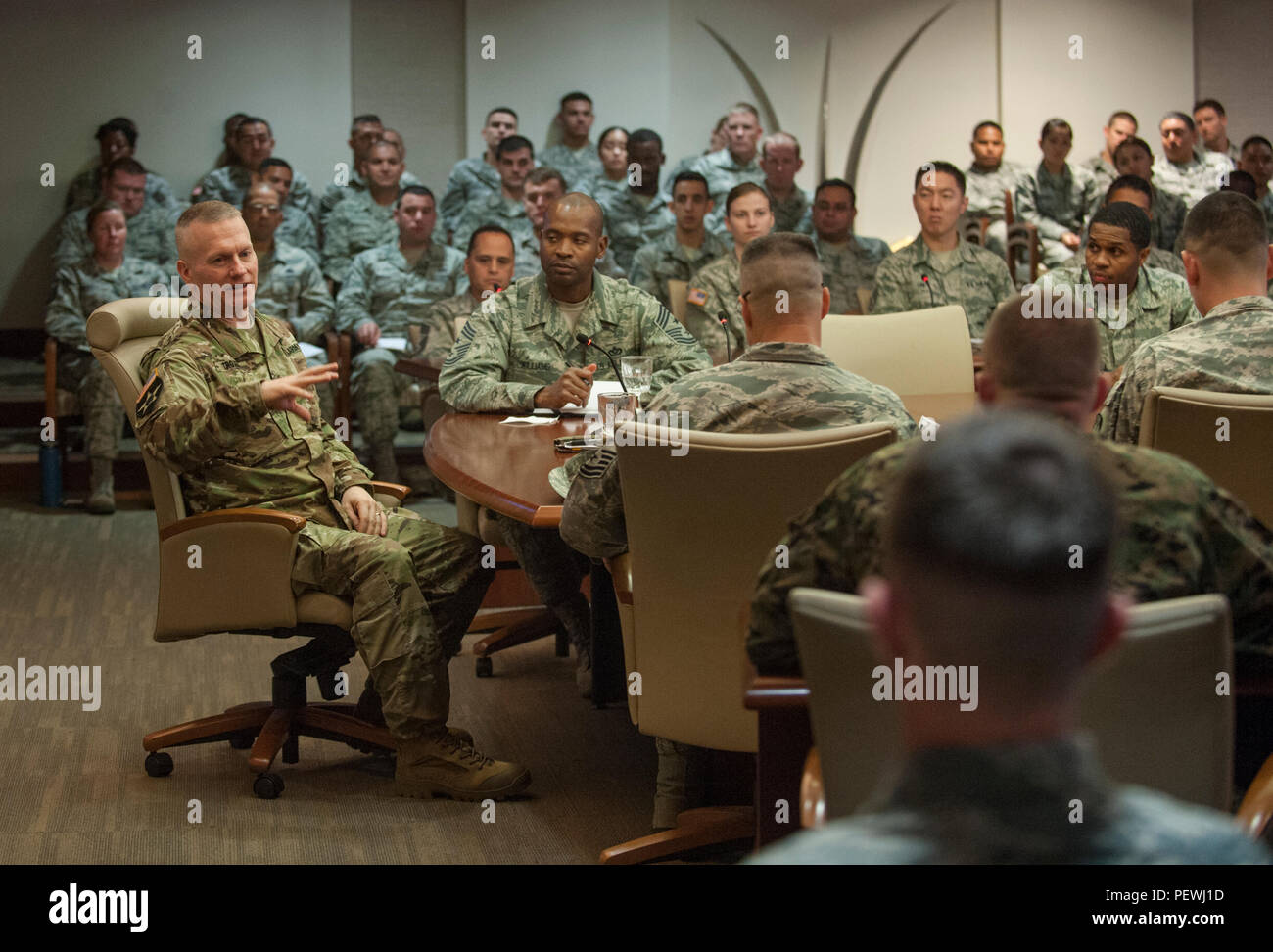 Army Command Sgt. Maj. John W. Troxell, Senior Enlisted Advisor to the ...