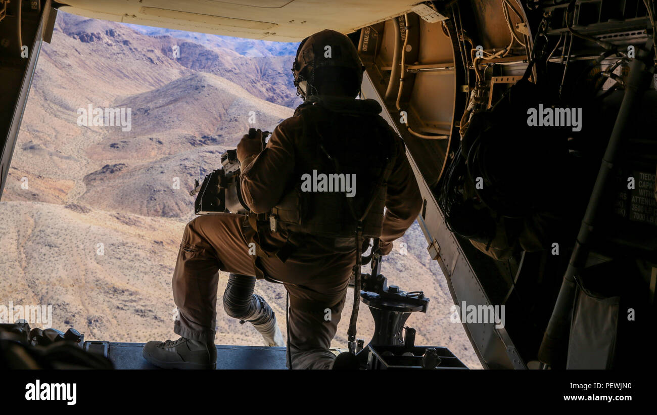 A Marine with Marine Medium Tiltrotor Squadron 363, 3rd Marine Aircraft ...
