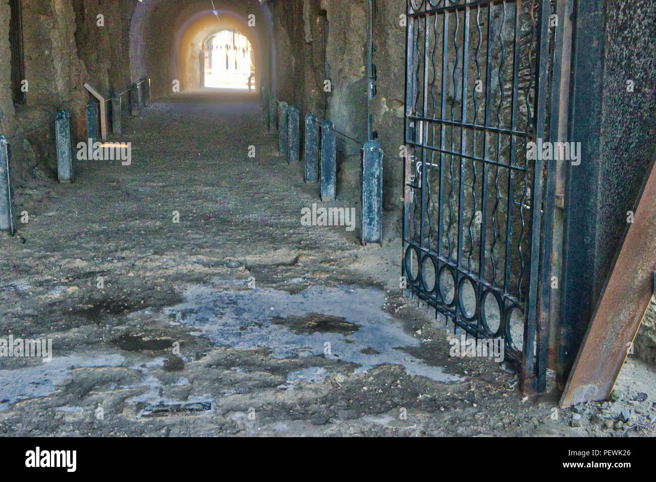 Whalers Tunnel under Fremantle Roundhouse Stock Photo - Alamy