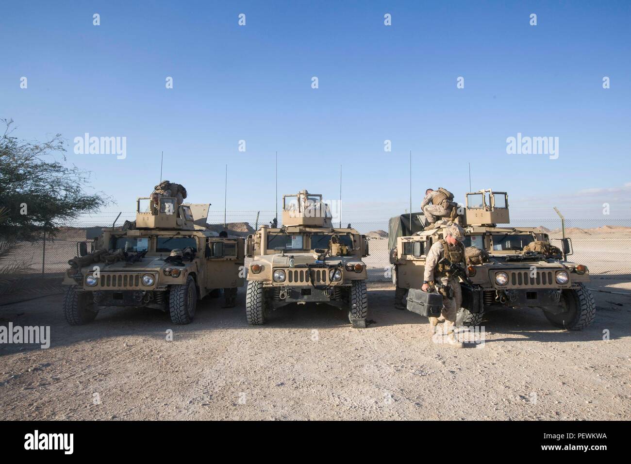 U.S. Marines with Law Enforcement Detachment, 26th Marine Expeditionary ...