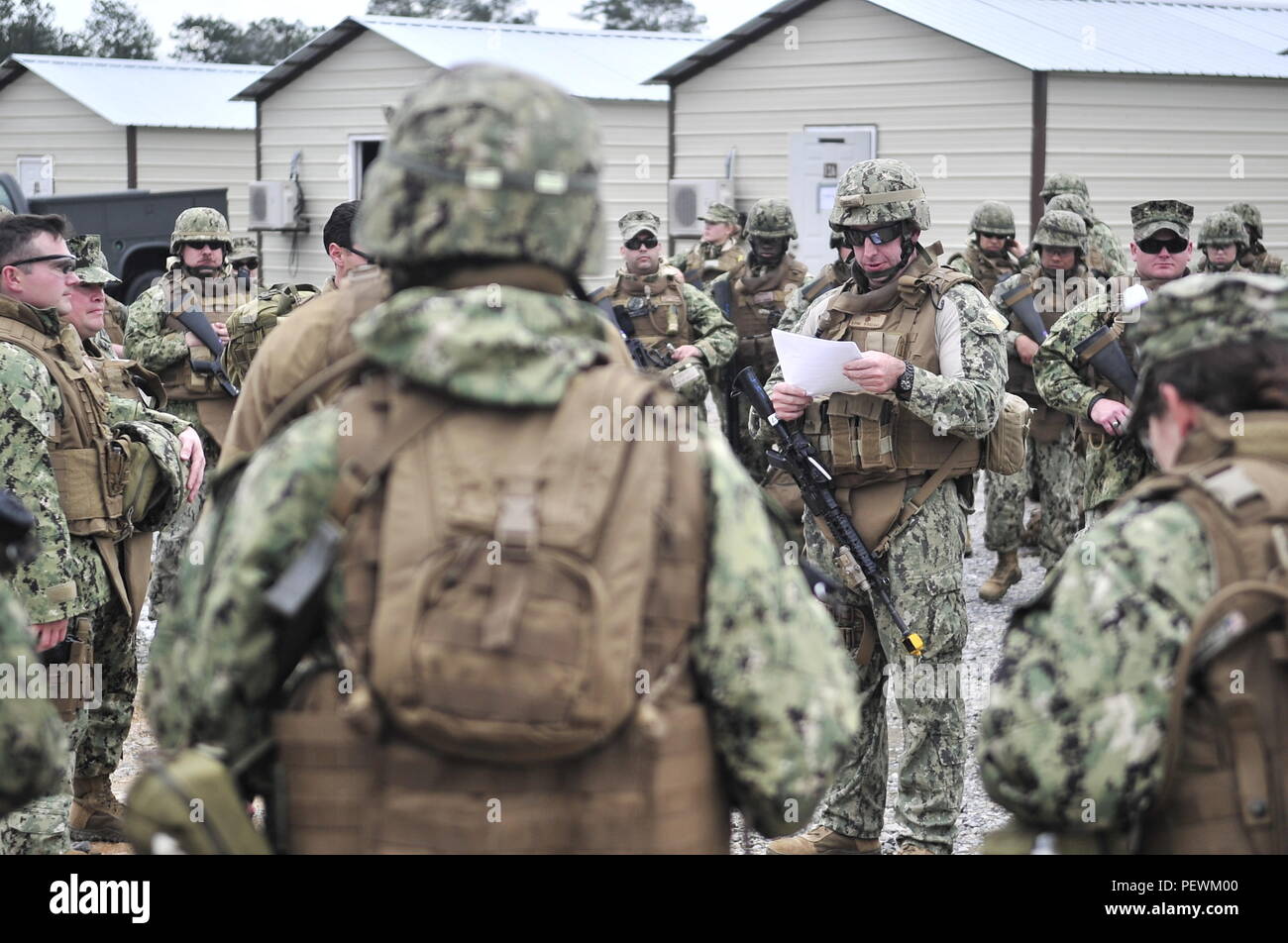 CAMP SHELBY, Miss. (Feb. 15, 2016) Chief Steelworker Jared Nugent ...