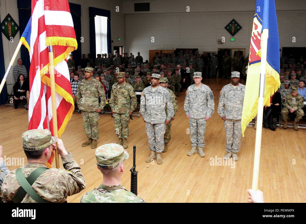 Command Sgt. Maj. Harold E. Dunn IV, command sergeant major of the 20th CBRNE Command ...