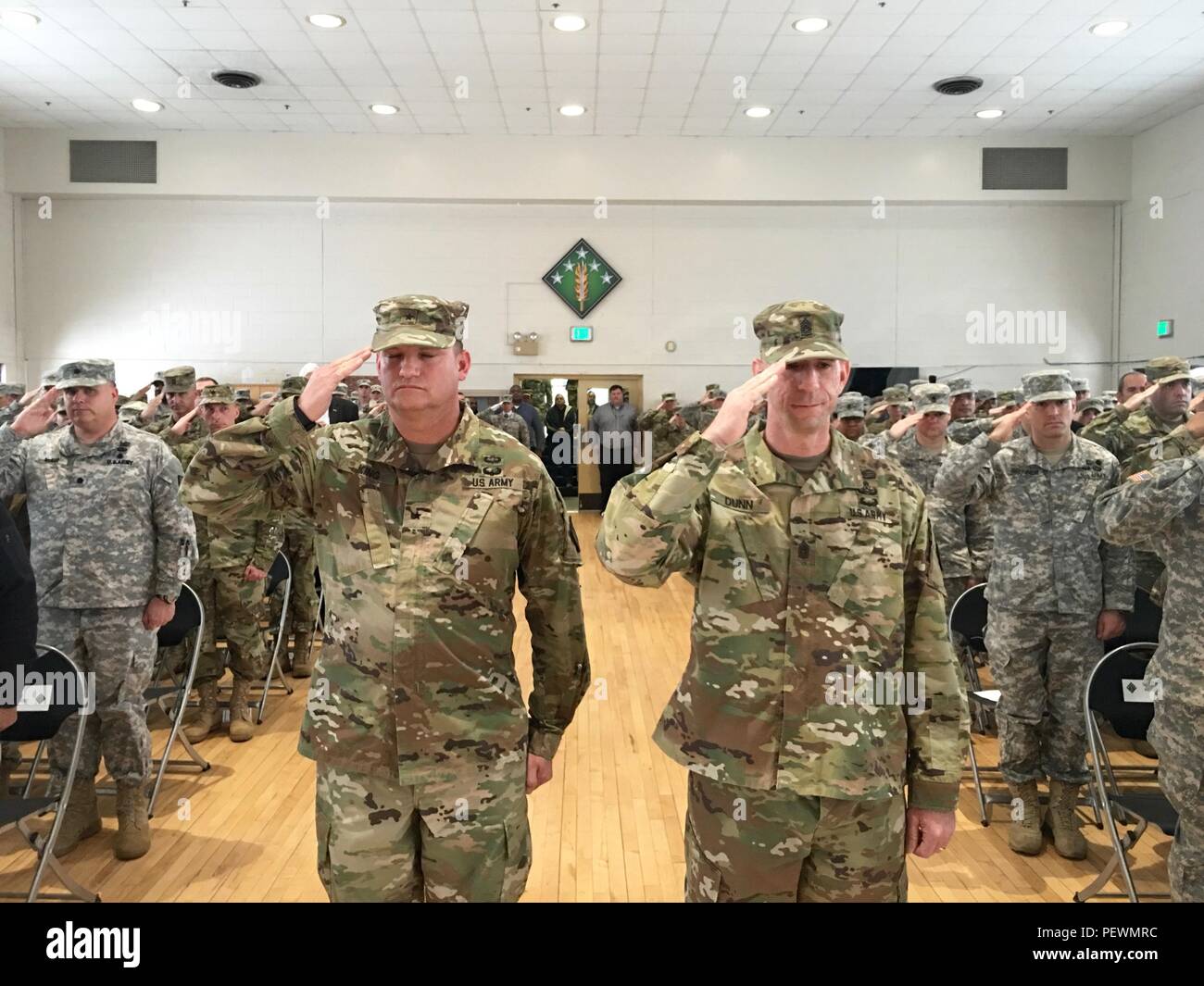 Command Sgt. Maj. Harold E. Dunn IV, command sergeant major 20th CBRNE ...