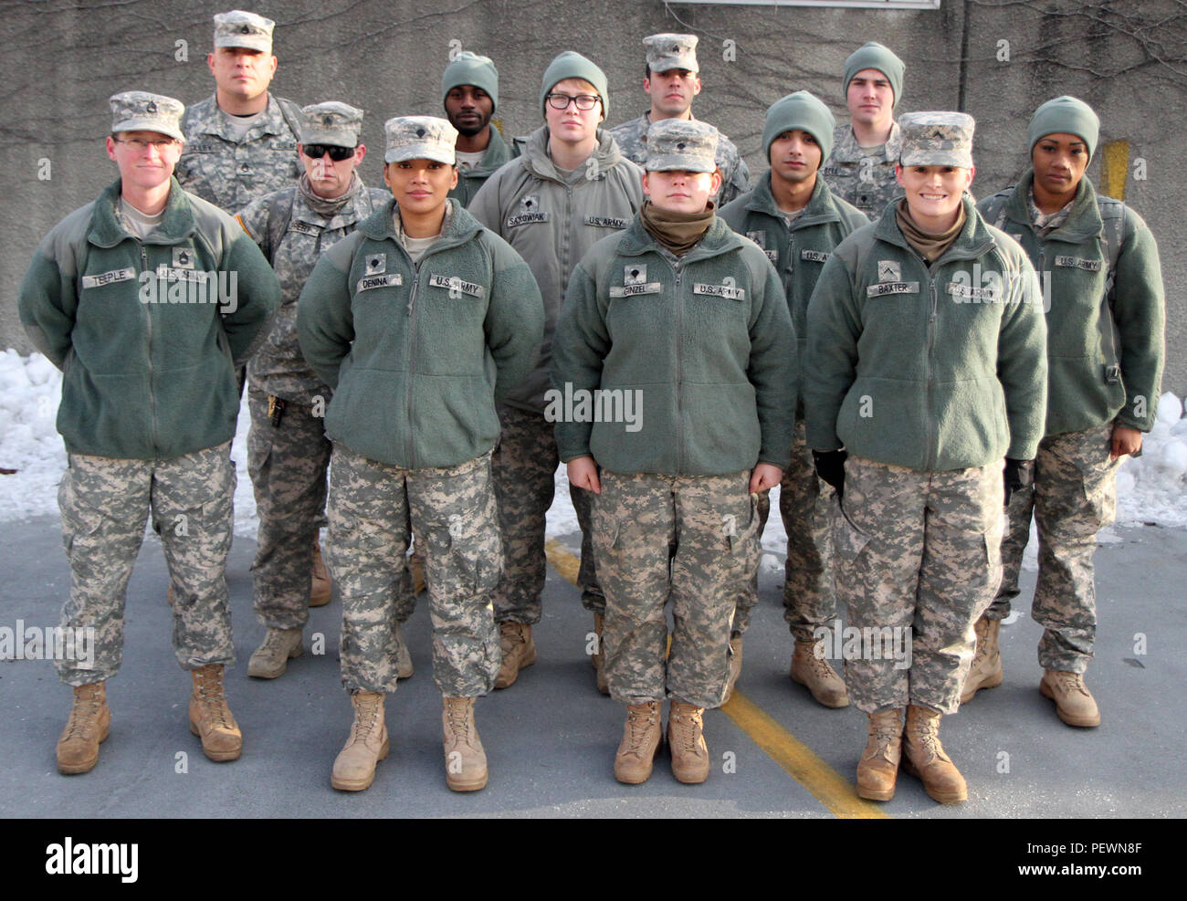 Team 14, comprised primarily of Michigan Army National Guard members ...
