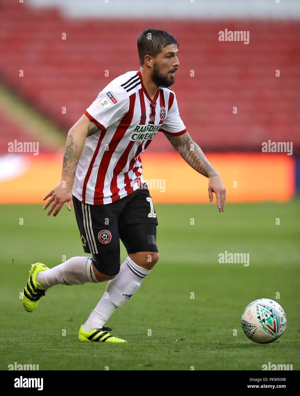 Sheffield United's Kieron Freeman Stock Photo - Alamy