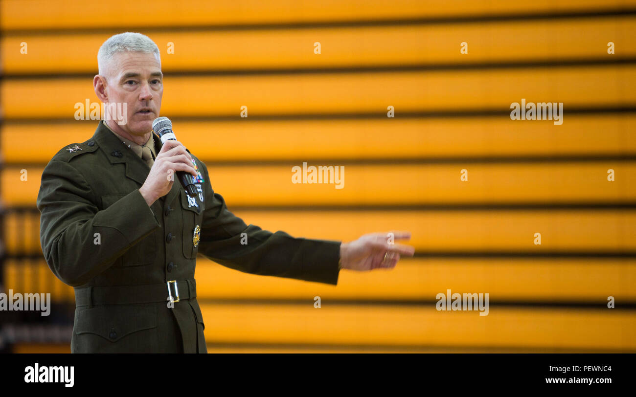 U.S. Marine Corps Maj. Gen. Brian D. Beaudreault, commanding general ...