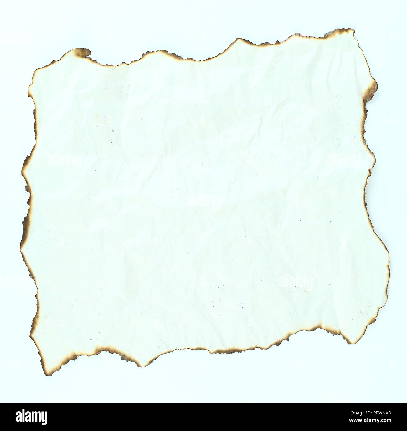 Old paper burned at the edges Stock Photo - Alamy